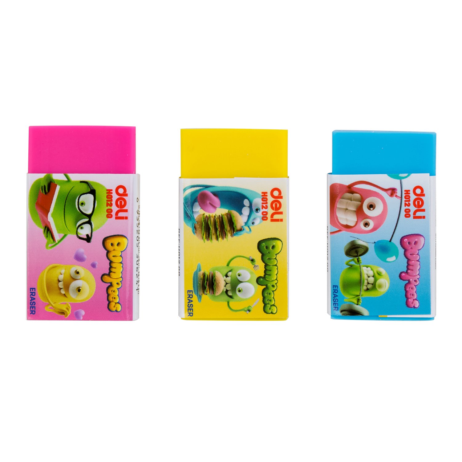 Deli Eraser Bumpees – Erasing Made Fun & Effortless! – Stationery Store