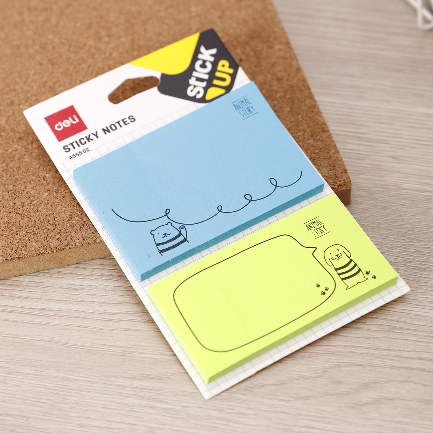 Deli-EA55502 Sticky Notes - Stationery Store