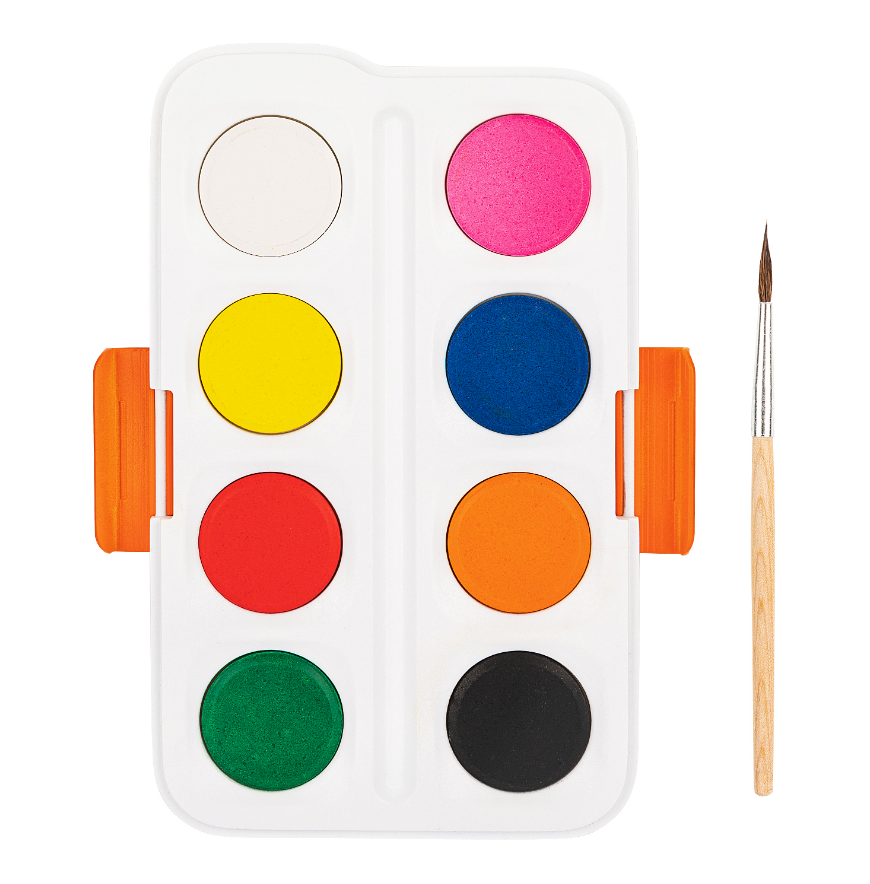 Deli EC10-8 Watercolor Painting Set – Stationery Store