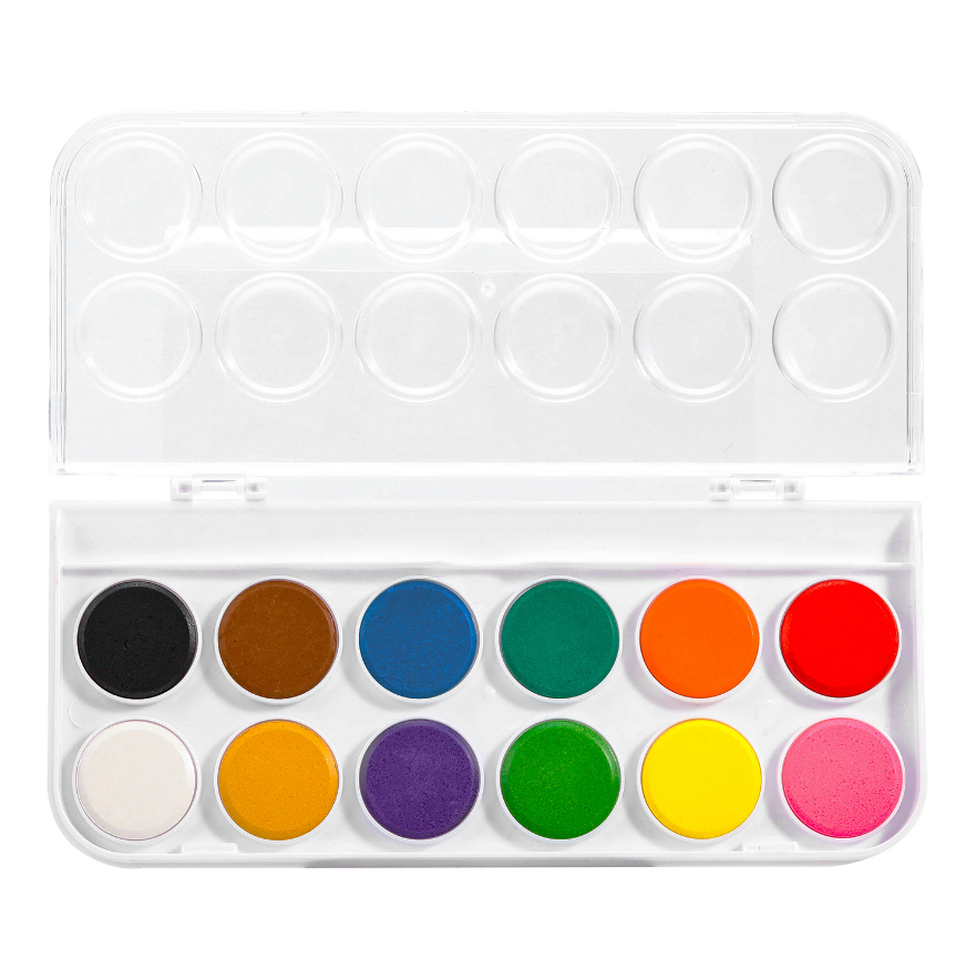 Deli EC15-12 Watercolor Painting Set – Stationery Store