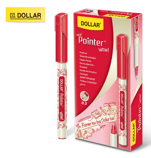 Dollar Pointer WOW 10's Regular Box - Stationery Store