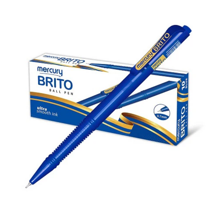 MeRcury BRITO Ballpoint Pen 10pcs Box – Stationery Store