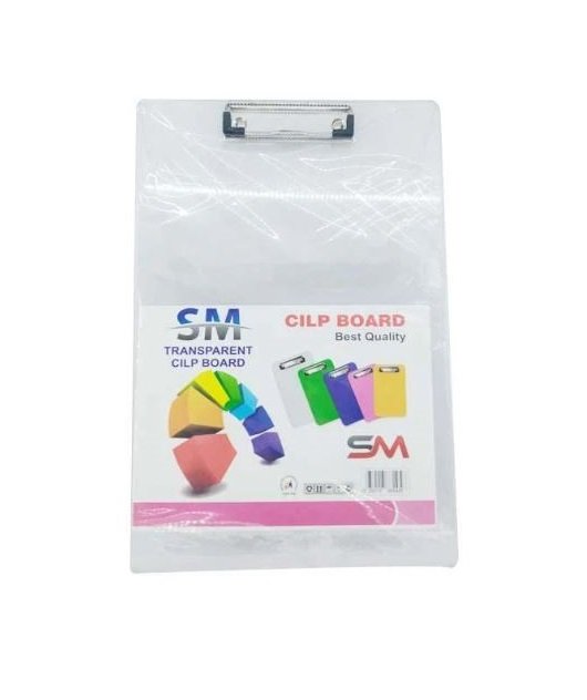 Transparent Clip Board – Stationery Store