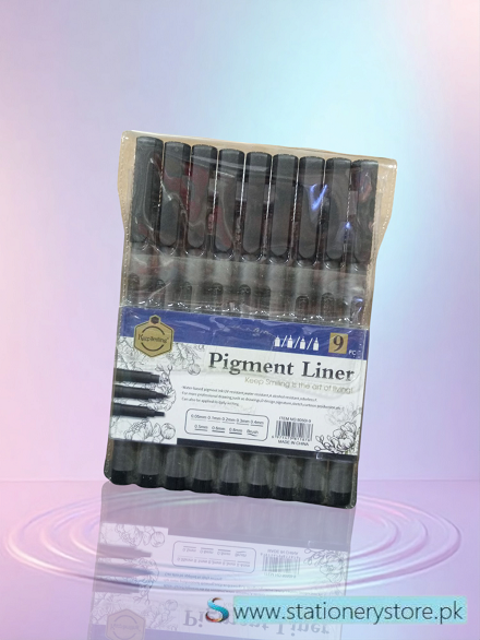 Pigment Liner Pen (9 Pcs Set) - Stationery Store